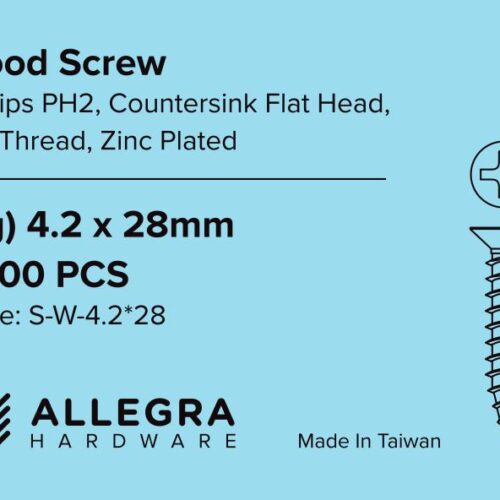 Wood (Particle Board) Screws - Allegra