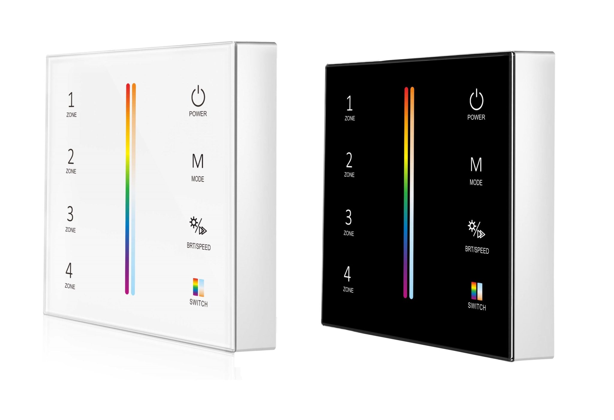 T25 - Wireless Touch Panel RGBW+WW (CCT) 4 Zone - Allegra