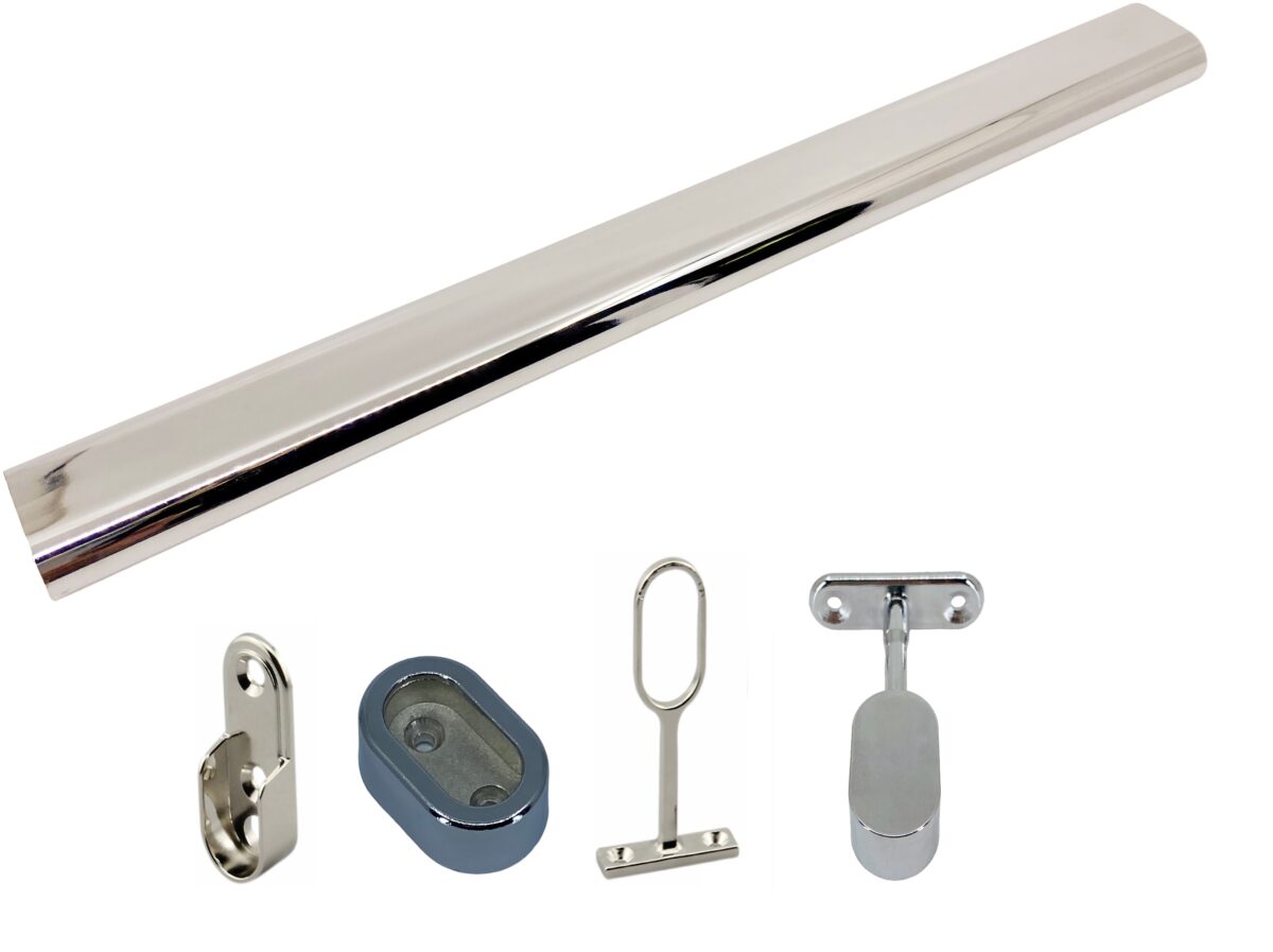 Oval Hanging Rail 30x15mm - Allegra